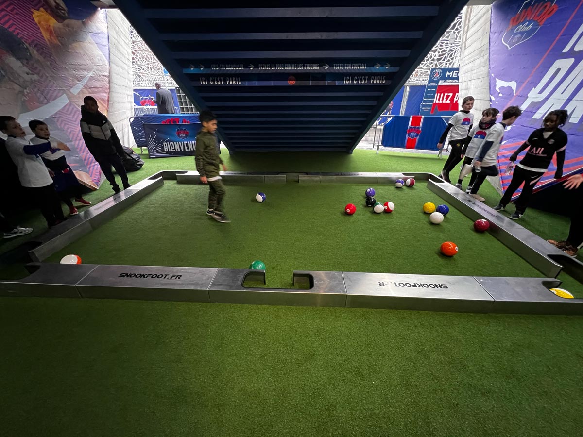 Location Billard foot, jeu en location pour vos événements et team building