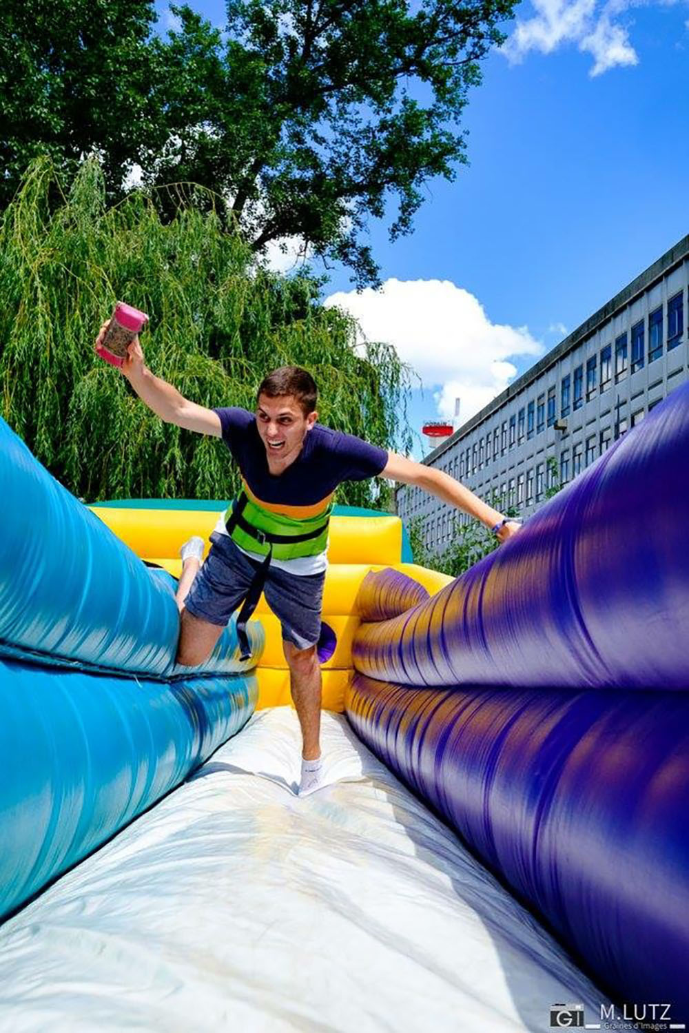 Location Tir à l'élastique, un jeu fun ! Relevez le défi par équipe de deux